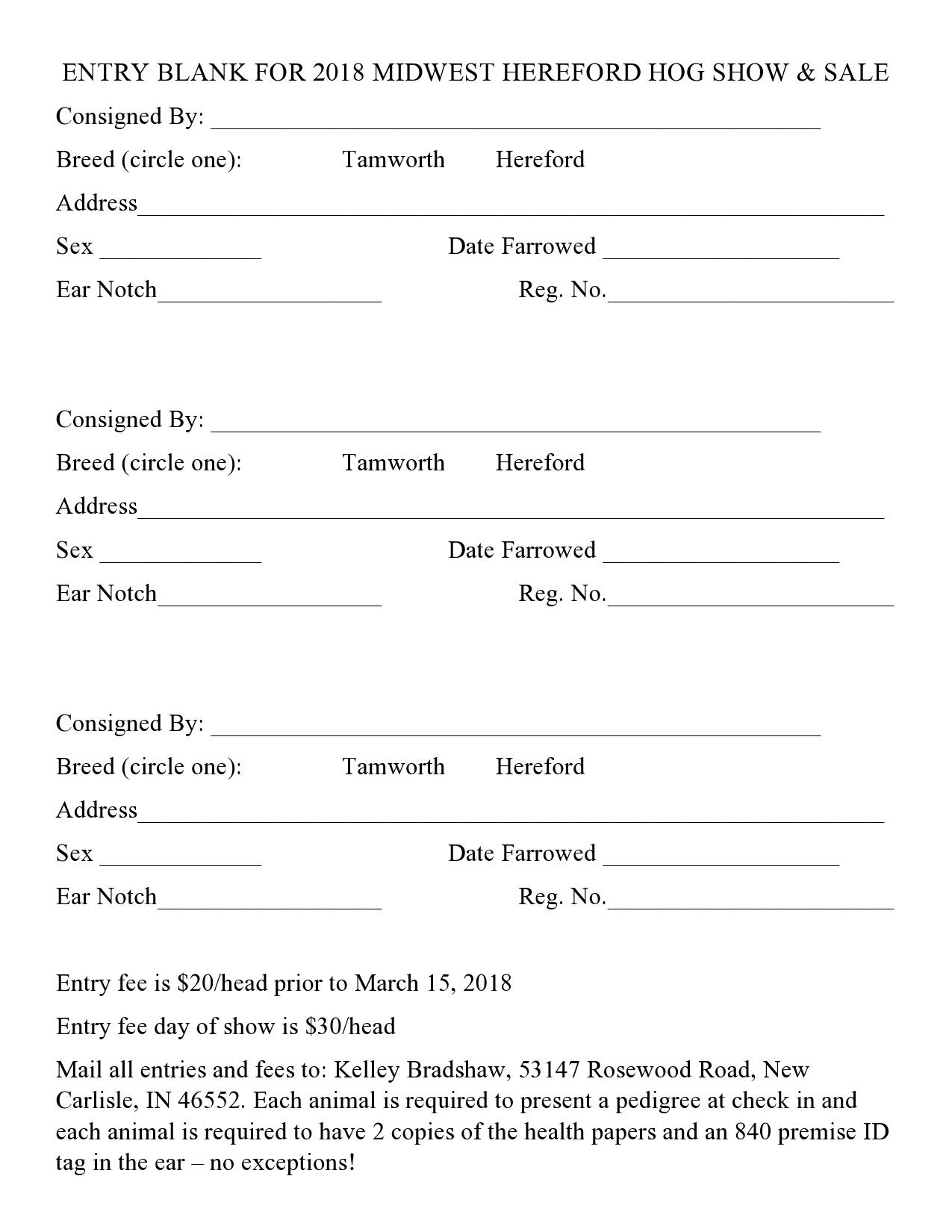 Tamworth Swine Association